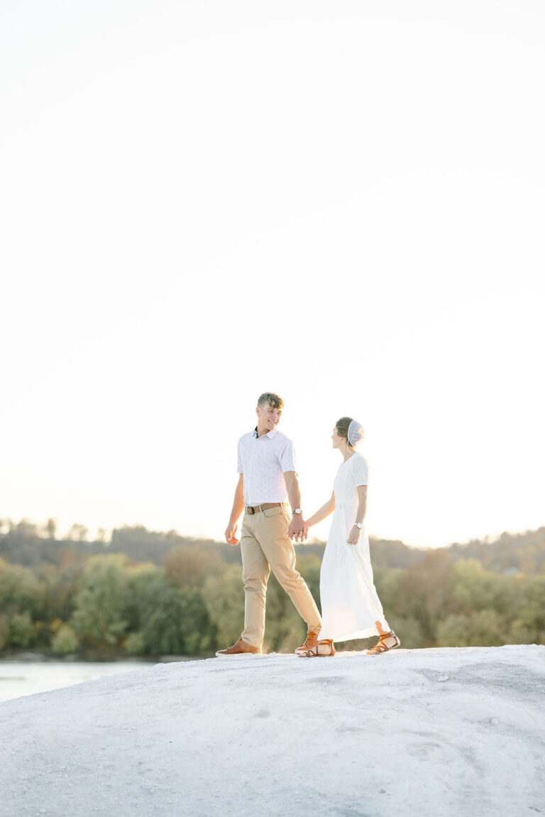 Travis and Louella's engagement session - Emily Horning Photography